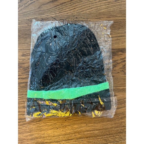 Xbox | Accessories | Xbox Knit Beanie Hat With Green Trim Logo For ...